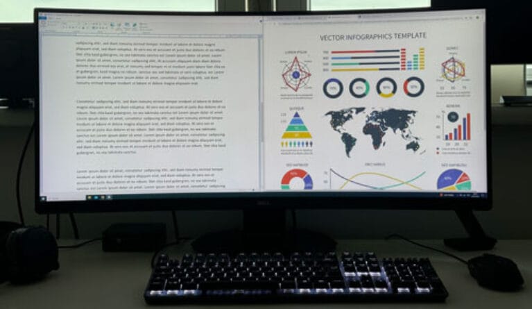 Dell S3422DWG Test: 34 Zoll VA Monitor im Check